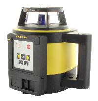 Leica Rotationslaser Rugby 820 mit Li-Ion-Akku, Ladegerät und Rod-Eye ...