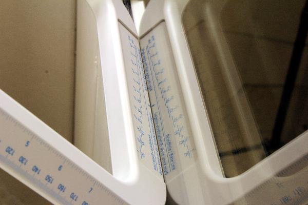 Glass measuring instrument hedue GlassCheck