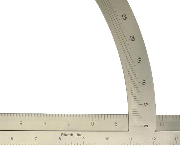 Instrumento de trazado Alpha classic con escala en pulgadas